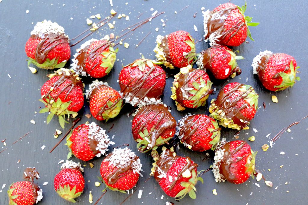 Fraises enrobées de chocolat - La cuisine De Jean-Philippe